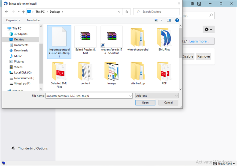 How to Transfer Windows Live Mail Folders to Thunderbird