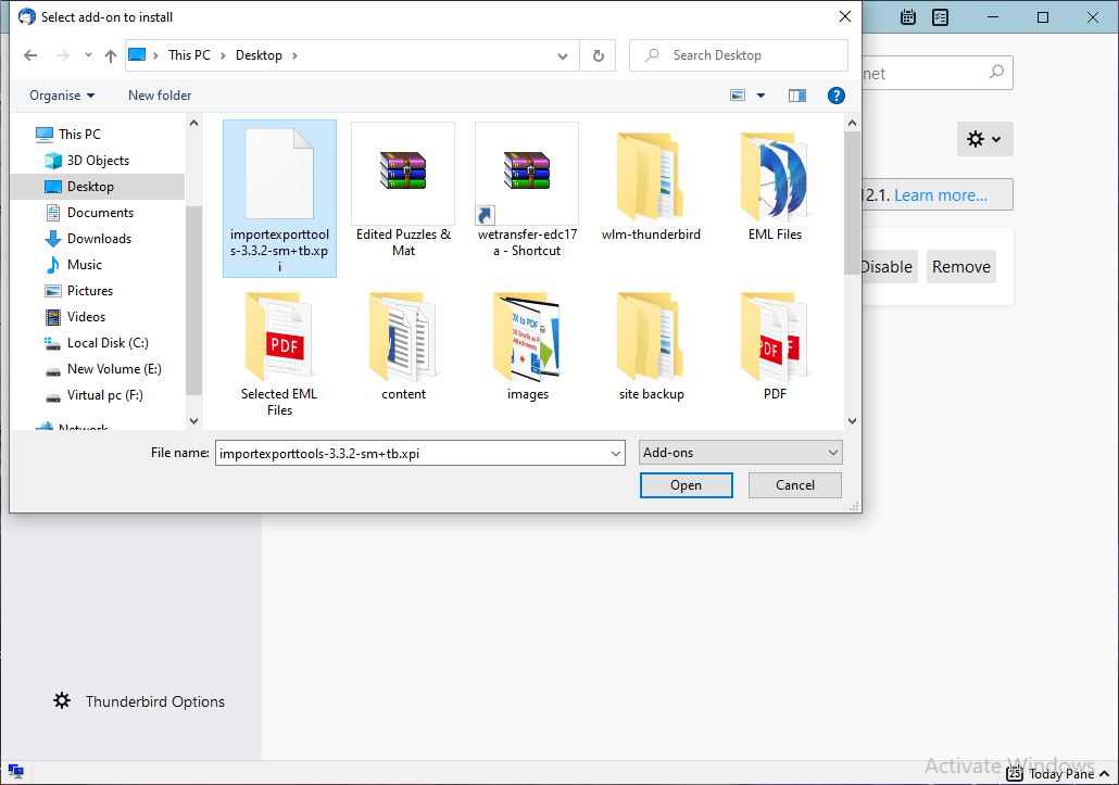 How to Transfer Windows Live Mail Folders to Thunderbird