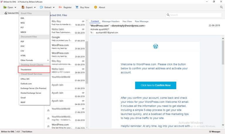 How to Transfer Windows Live Mail Folders to Thunderbird