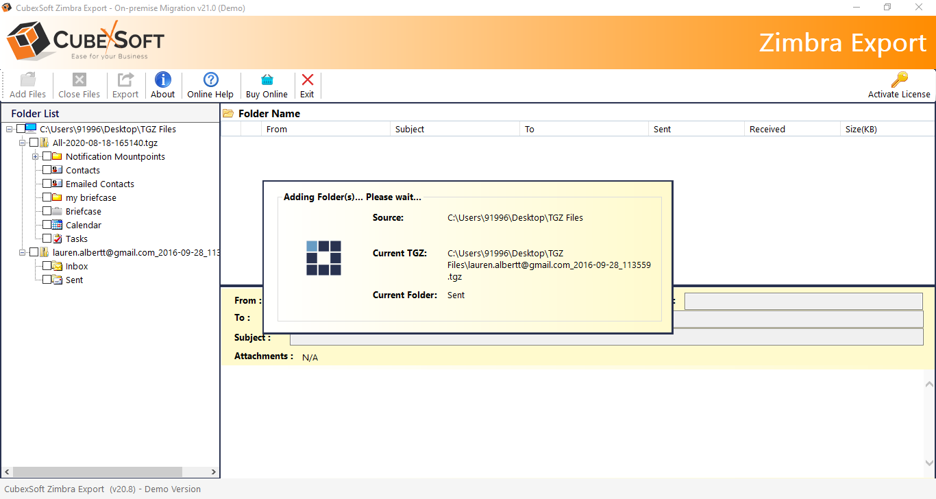How do I Convert Zmail to Outlook with Zimbra to PST Converter?